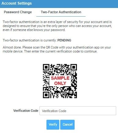 How to set up Two Factor Authentication (2FA)